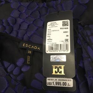 Escada | Dresses | Escada Dress Nwt | Poshmark
